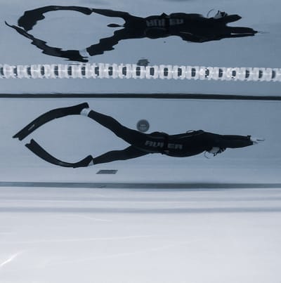 Anonymous Freediver Journey to 150m in Dynamic No Fins